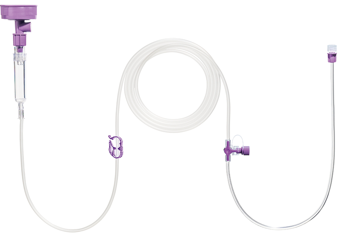 Amika Pump Set Varioline Enfit Avec Capuchon Tubulures