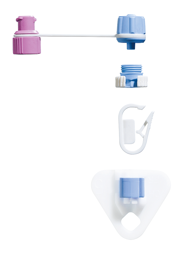 FREKA PEG REPAIRSET CH 15 ENFIT - Sonde et boutons