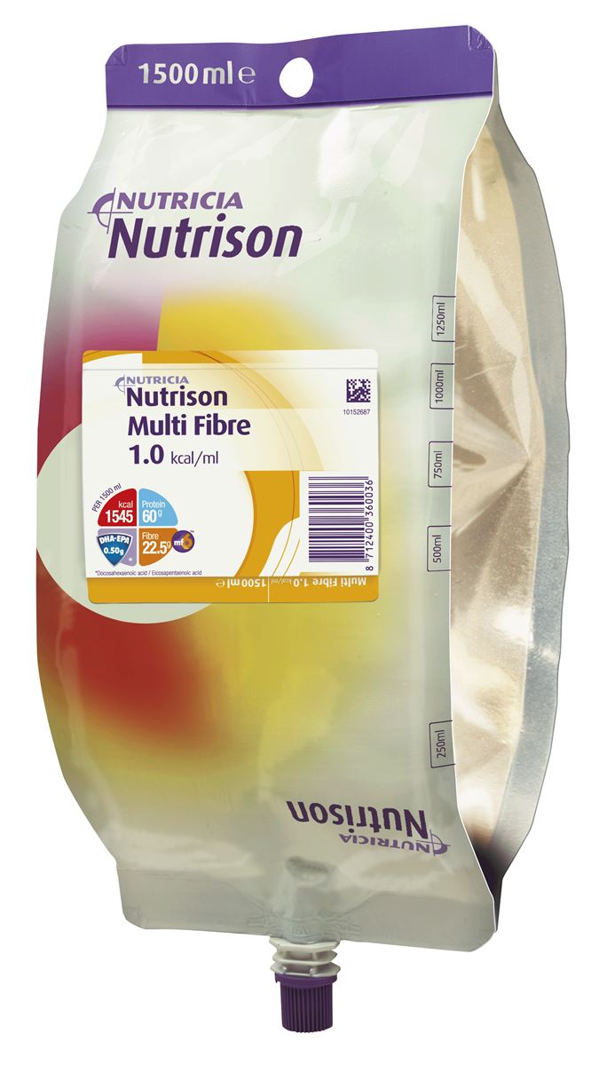 NUTRISON MULTIFIBRE - pack 6 x 1500 ml - Sondevoeding